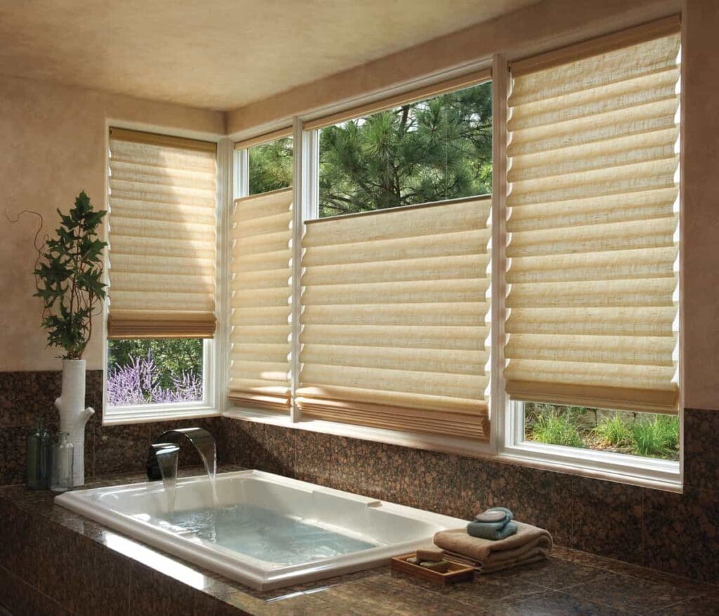 How to Style Windows With Roman Shades for Homes - Blind and Shutter Guys